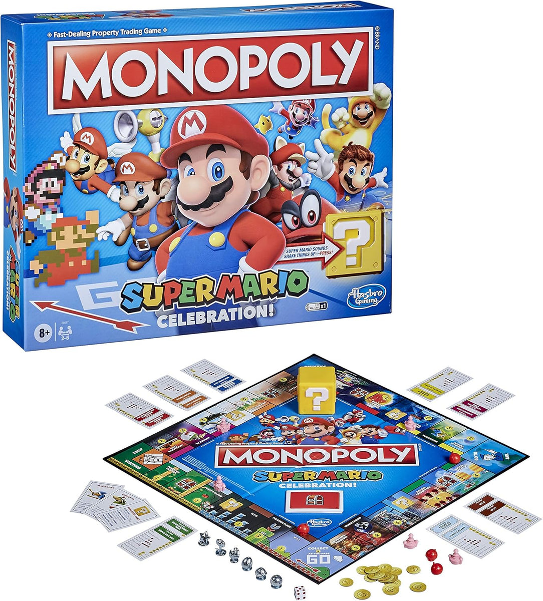 Monopoly Super Mario Celebration Edition Board Game for Super Mario Fa ...