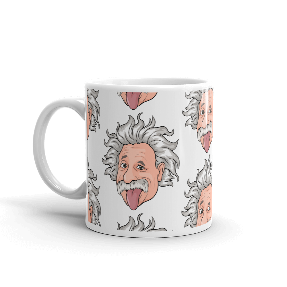 EINSTEIN CARTOON Mug – darskee Gifts and Things